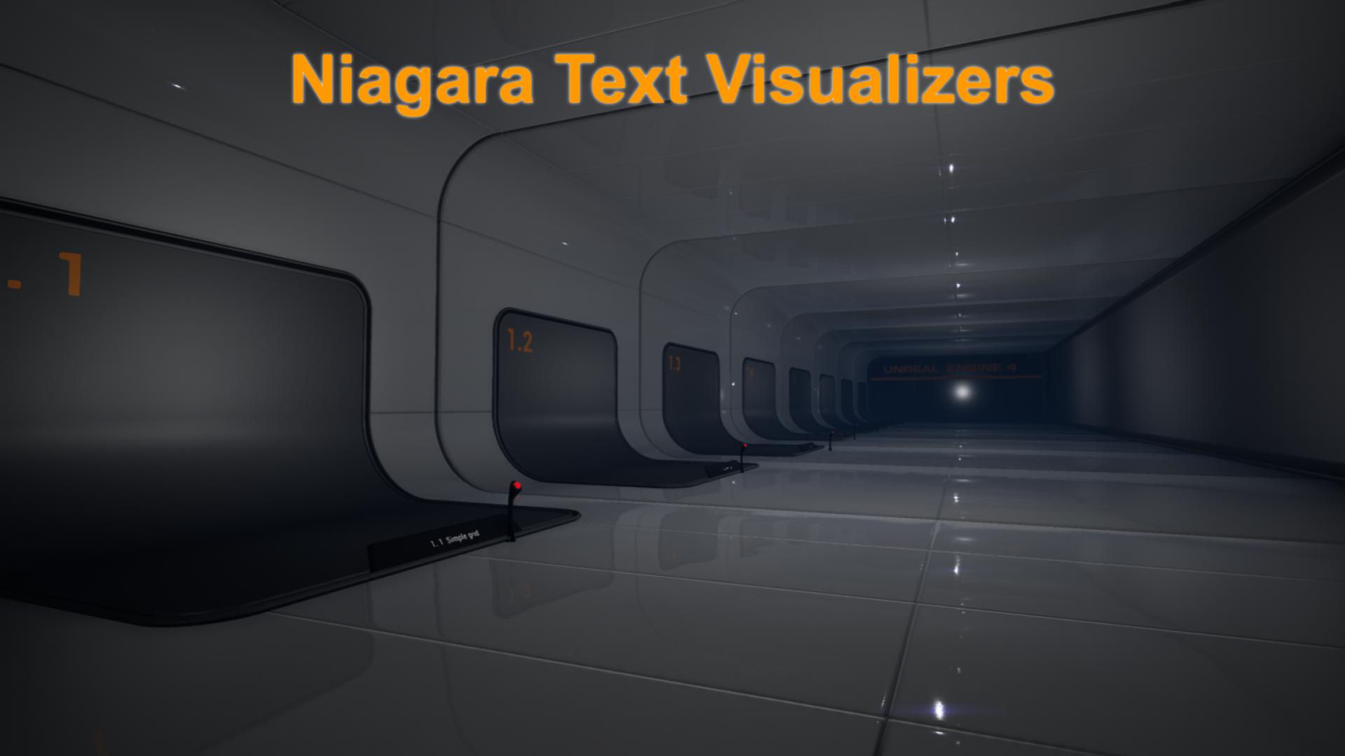 LEAKED GAME ASSETS - Niagara Text Visualizers