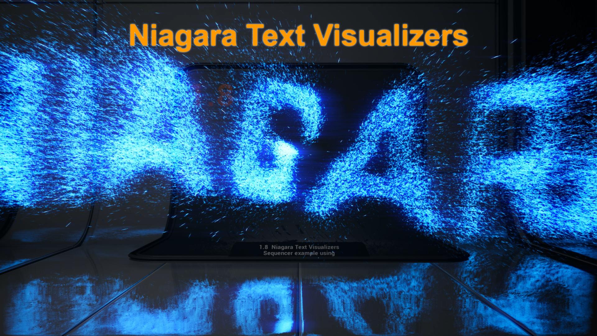 LEAKED GAME ASSETS - Niagara Text Visualizers