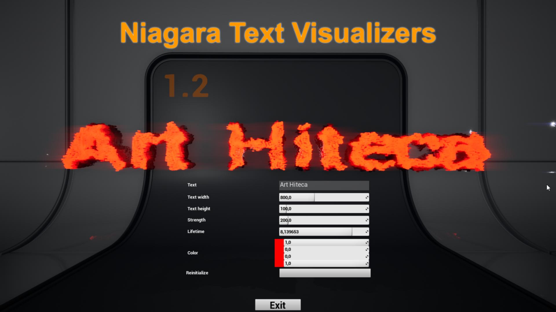 LEAKED GAME ASSETS - Niagara Text Visualizers