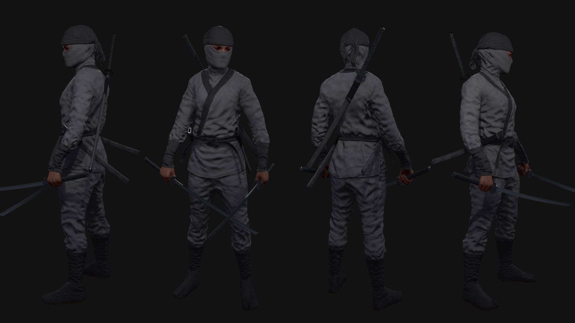 Ninja Warrior in Characters - UE Marketplace