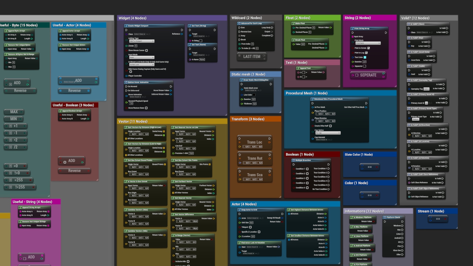 Ultimate Blueprint Pack in Blueprints - UE Marketplace