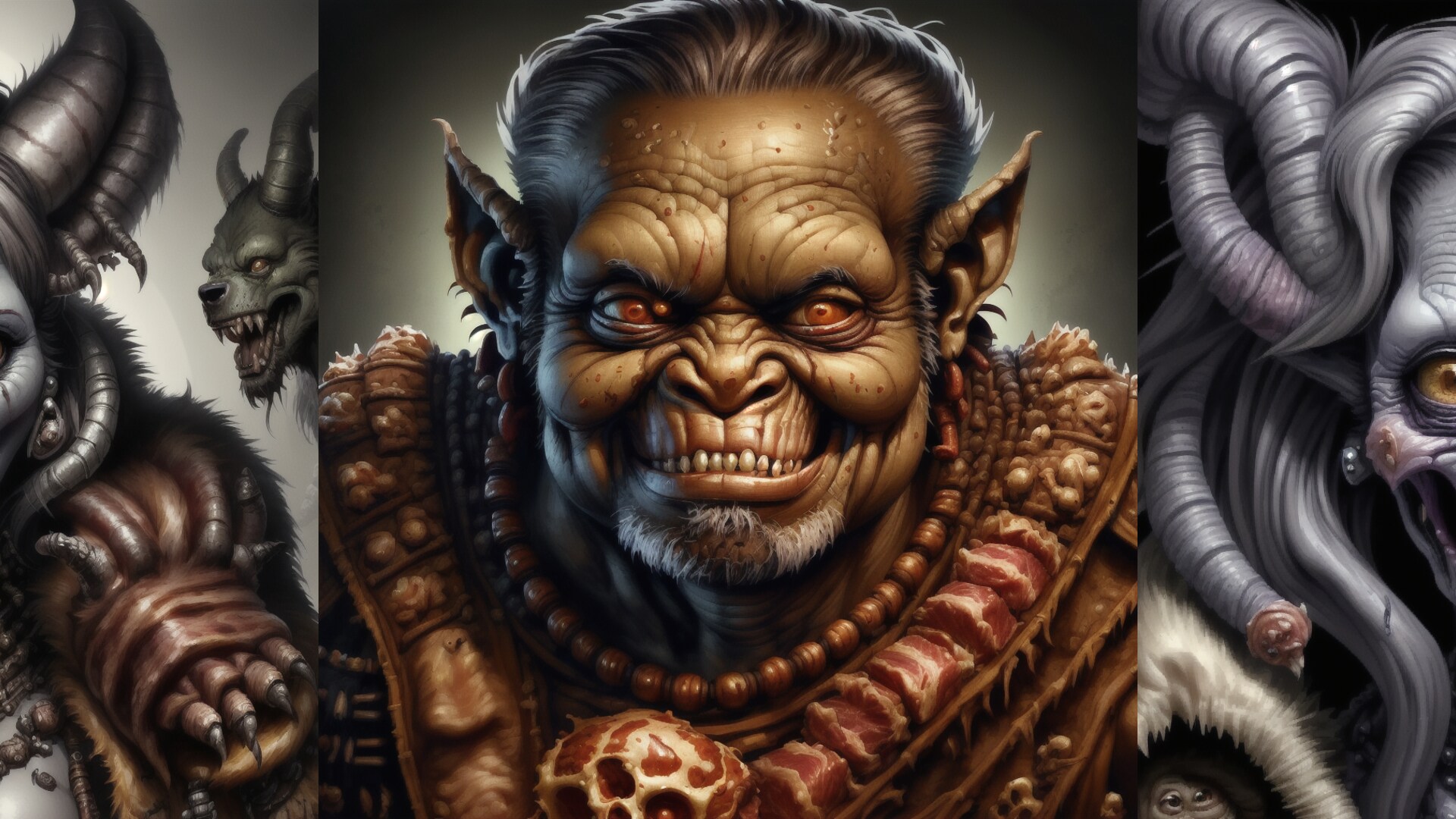 Portraits: Orc Gods 1 in 2D Assets - UE Marketplace