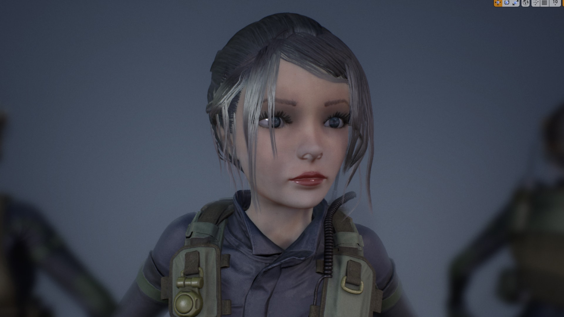 Stylized Female Character Soldier in Characters - UE Marketplace