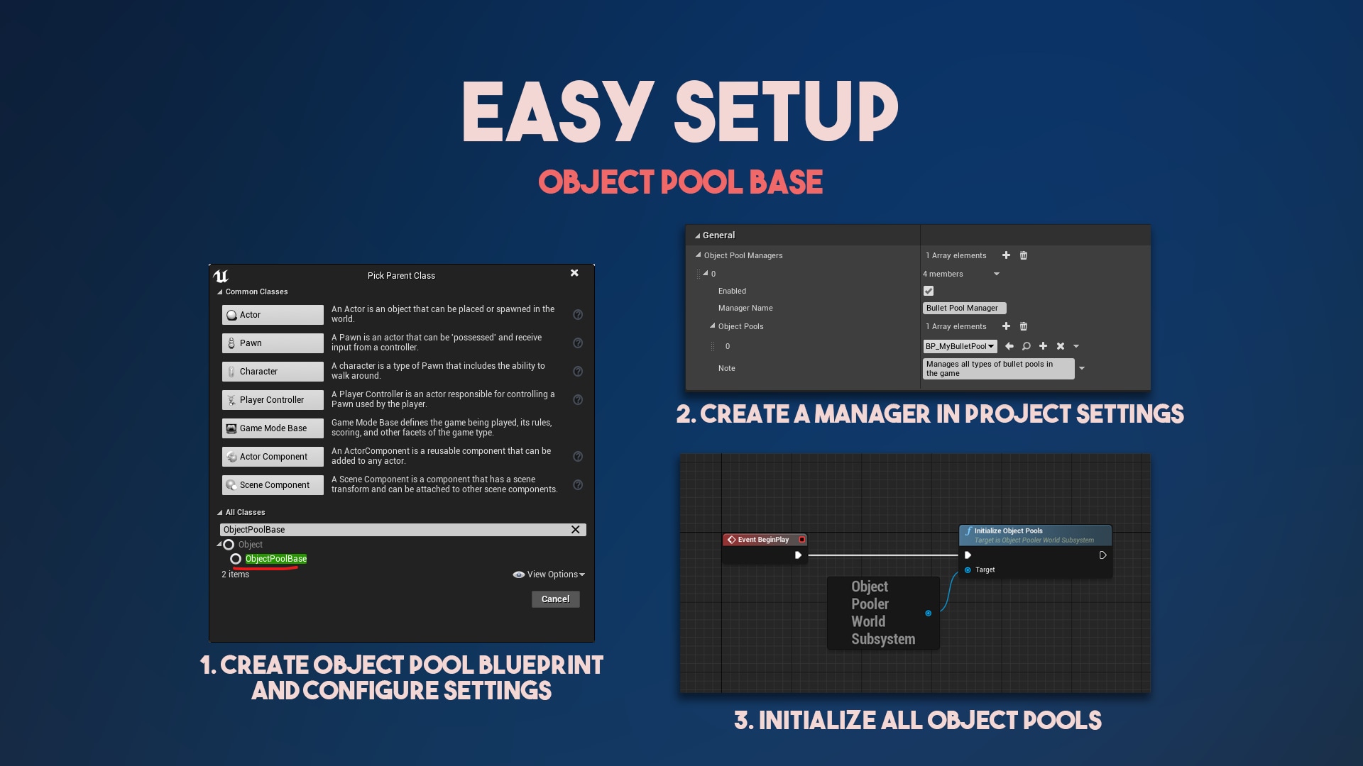 Object Pooler C And Blueprint In Code Plugins Ue Marketplace