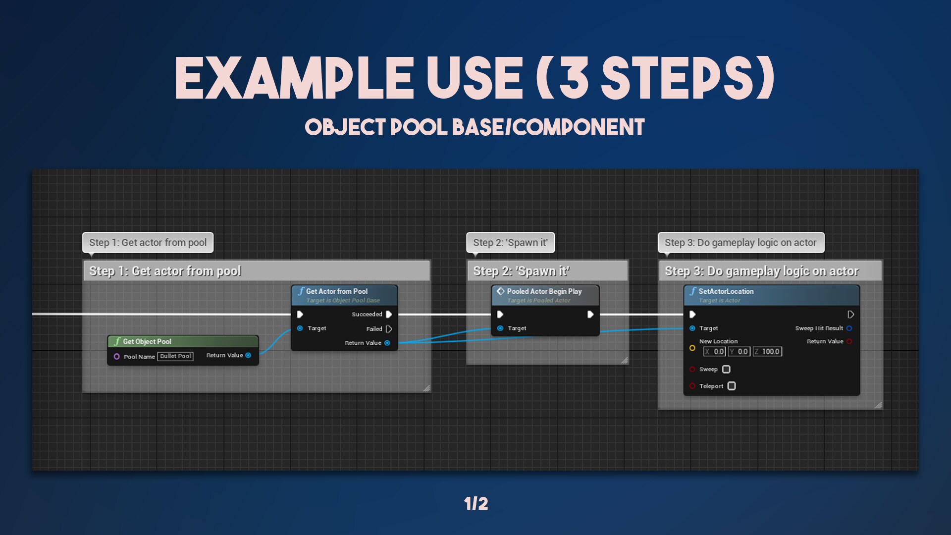 Object Pooler C And Blueprint In Code Plugins Ue Marketplace