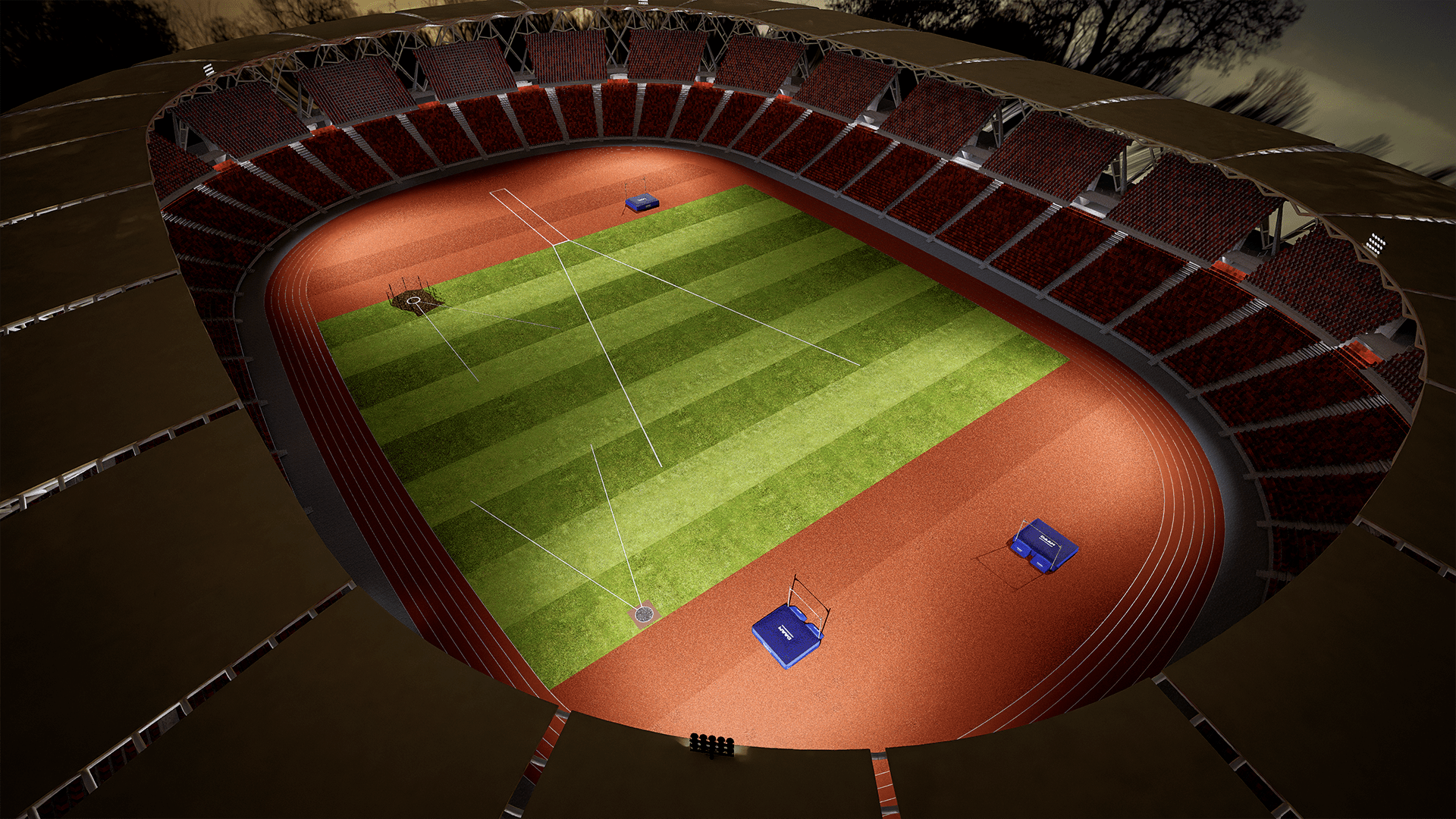 在环境创建的Olympic Stadium - 虚幻引擎商城