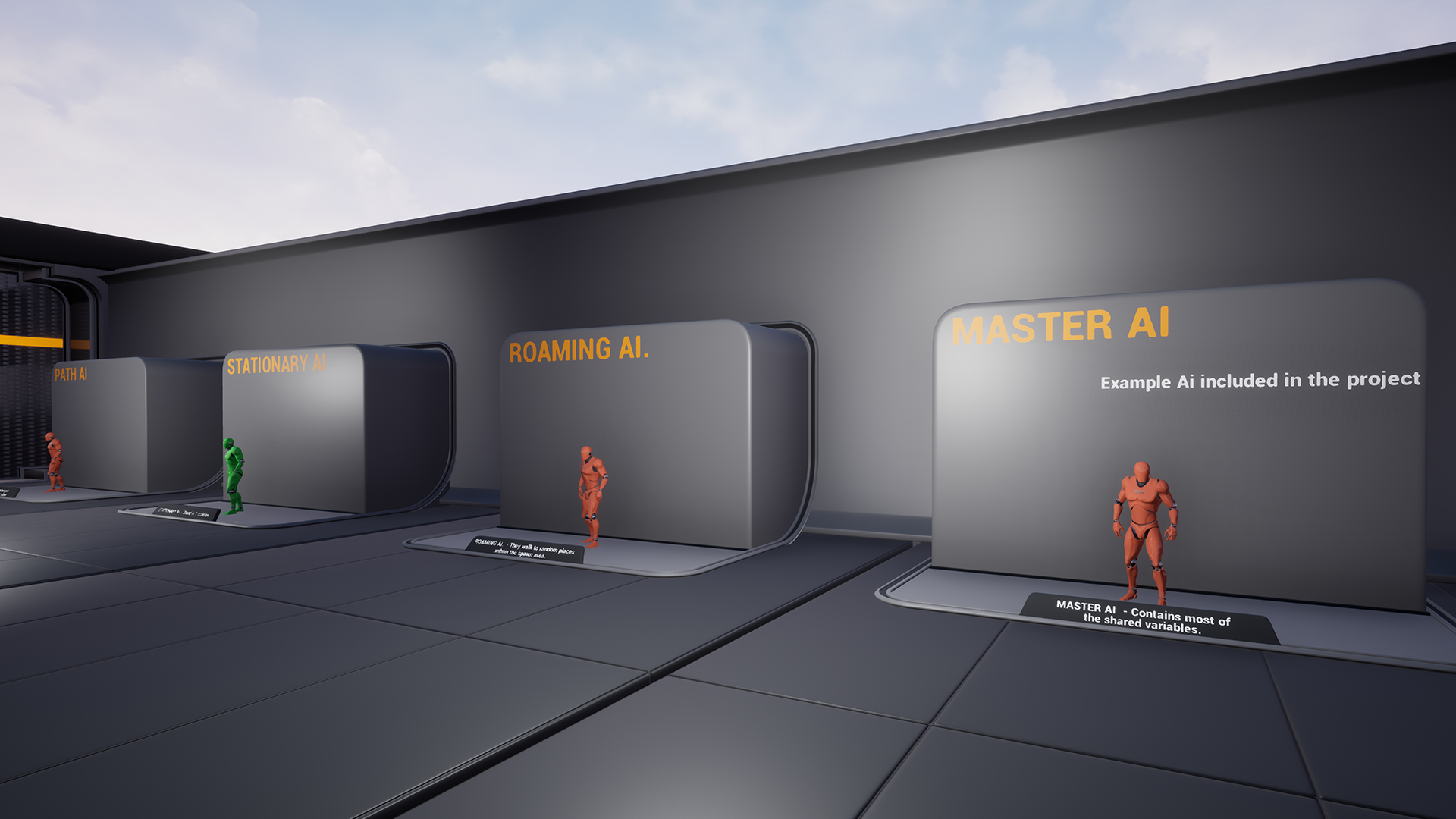 LEAKED GAME ASSETS - Open World AI Multiplayer Spawn System