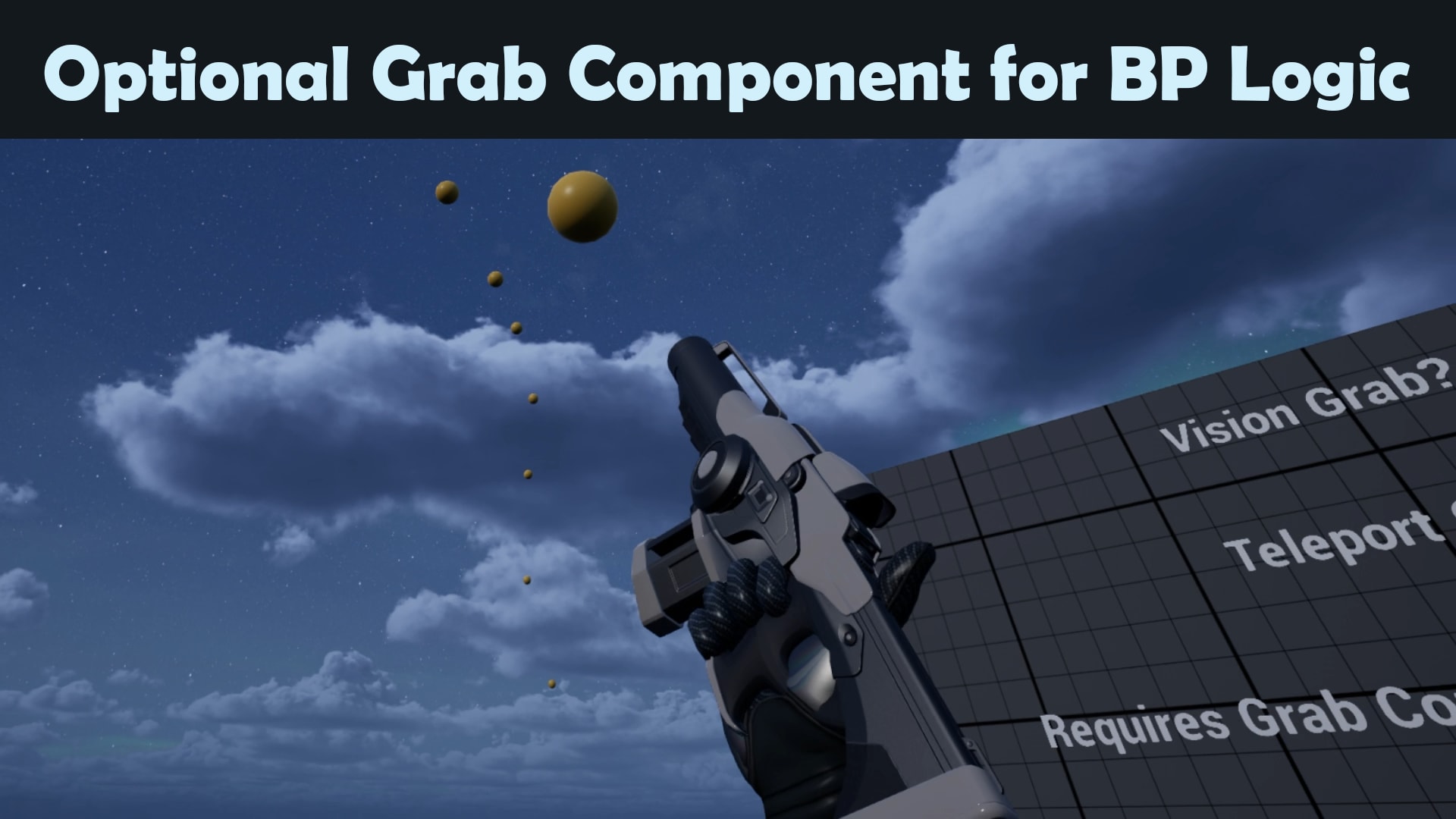 VR Distance Grabbing in Blueprints - UE Marketplace