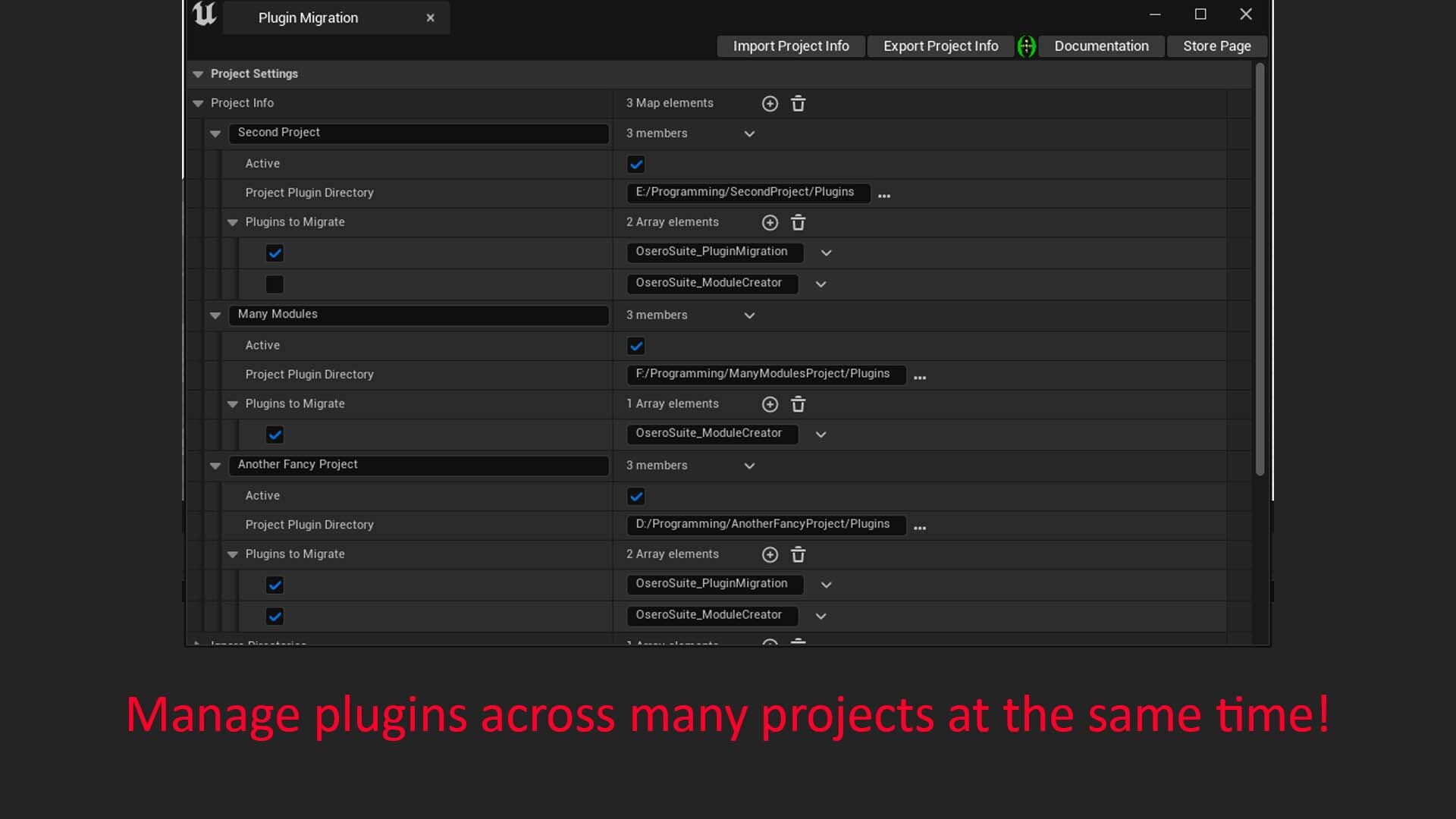Osero Suite: Plugin Migration Tool in Code Plugins - UE Marketplace Osero Suite: Plugin Migration Tool in Code Plugins - UE Marketplace