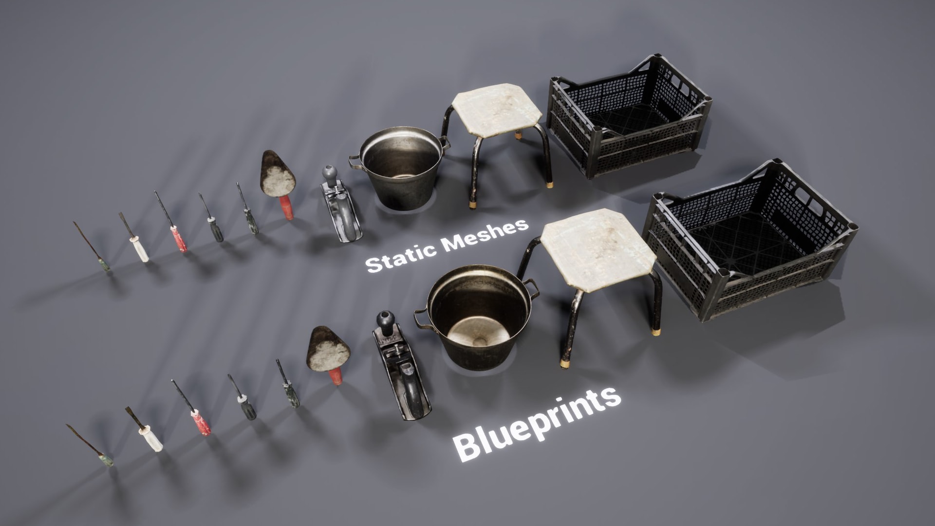 Tool Kit Workshop: Tools vol.1 in Props - UE Marketplace