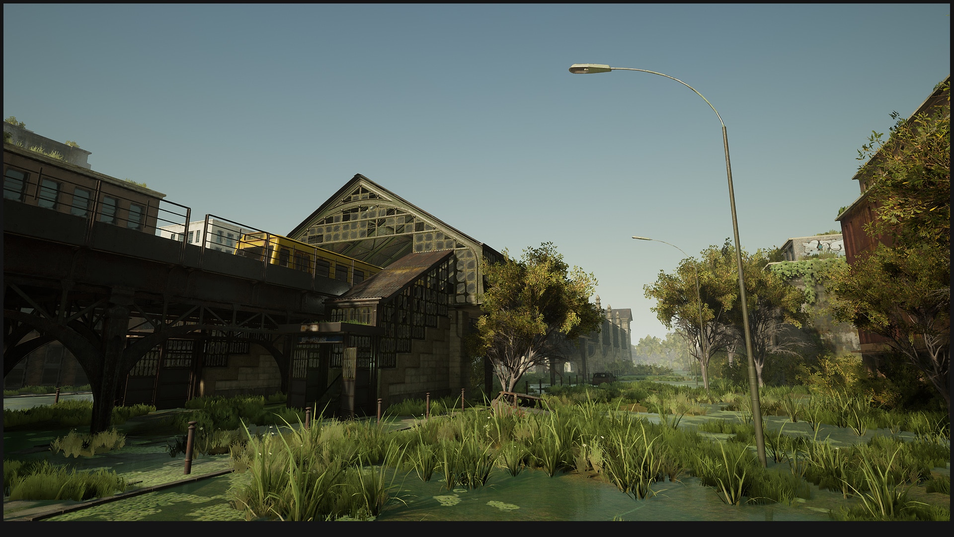Overgrown Metro Station in Environments - UE Marketplace
