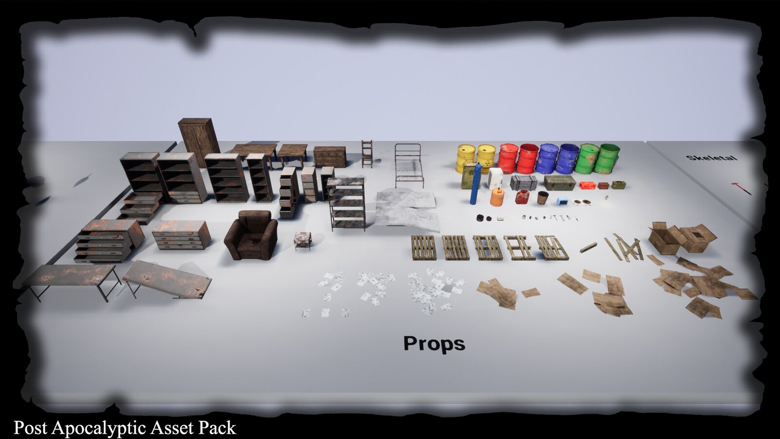 Post Apocalyptic Asset Pack in Props - UE Marketplace