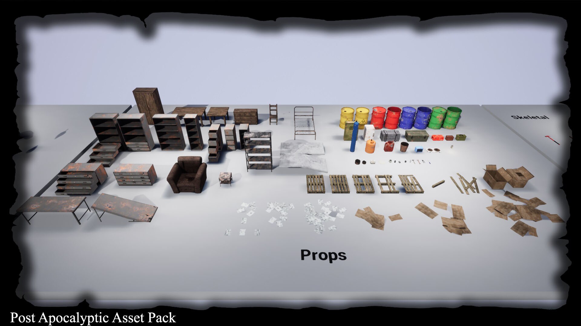 Post Apocalyptic Asset Pack in Props - UE Marketplace