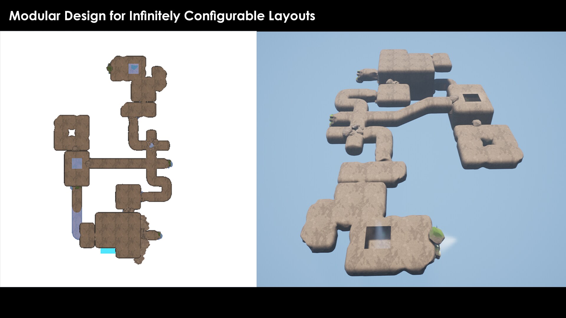 在环境创建的Stylized Modular Cave Pack - 虚幻引擎商城