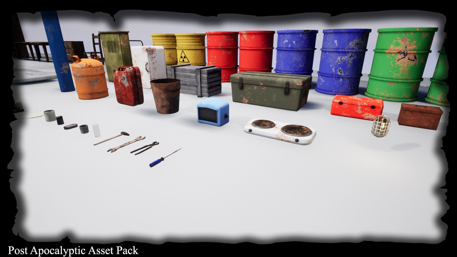 Post Apocalyptic Asset Pack in Props - UE Marketplace