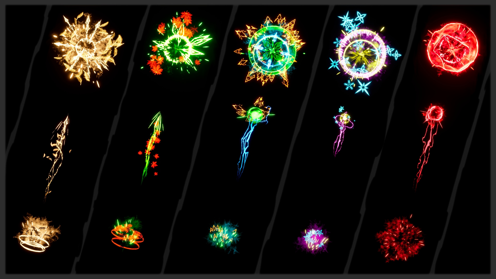 [25] Stylized Projectiles VFX in Visual Effects - UE Marketplace