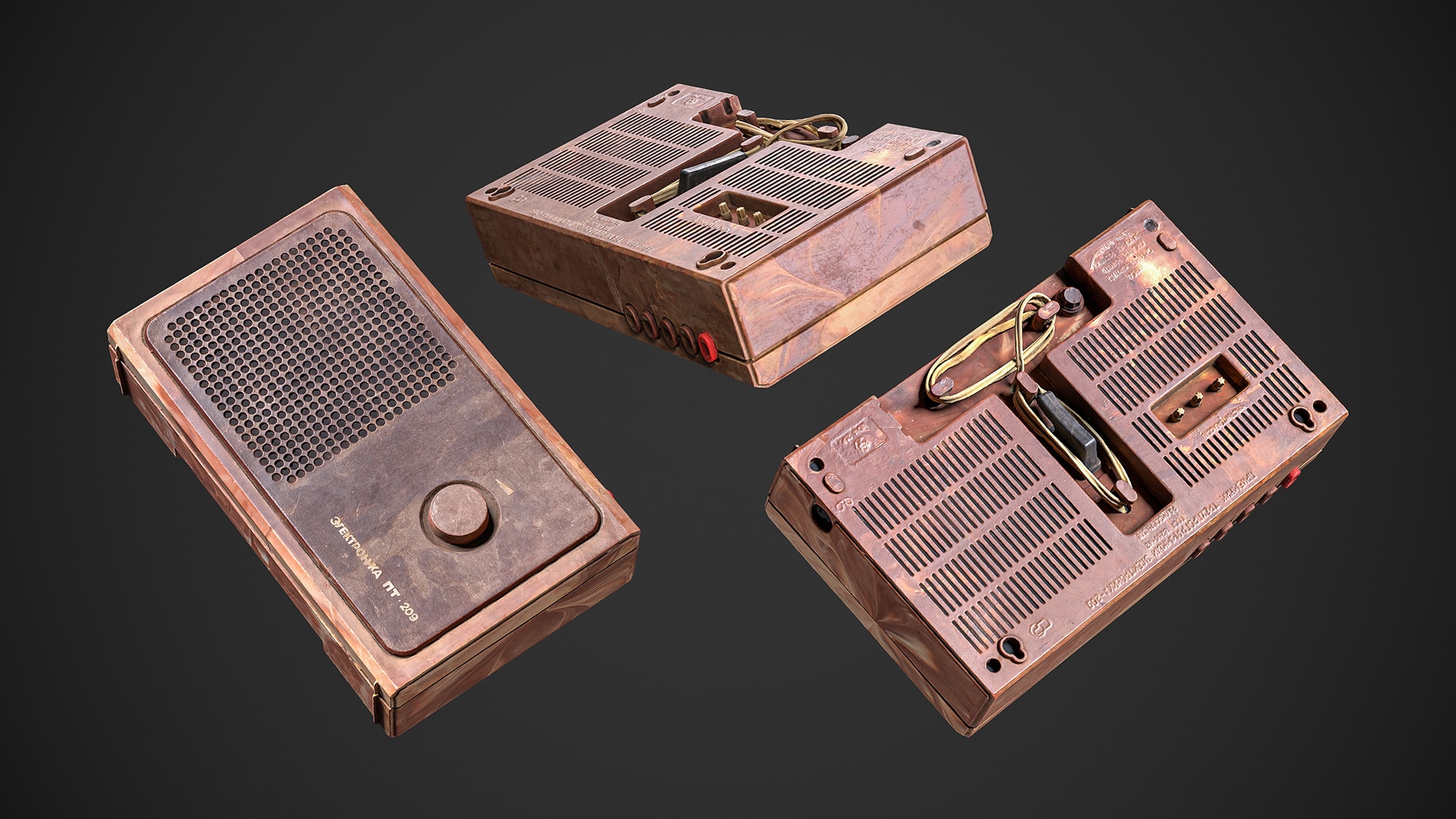 Radio electronics, clocks, broken furniture Vol.1 in Props - UE Marketplace