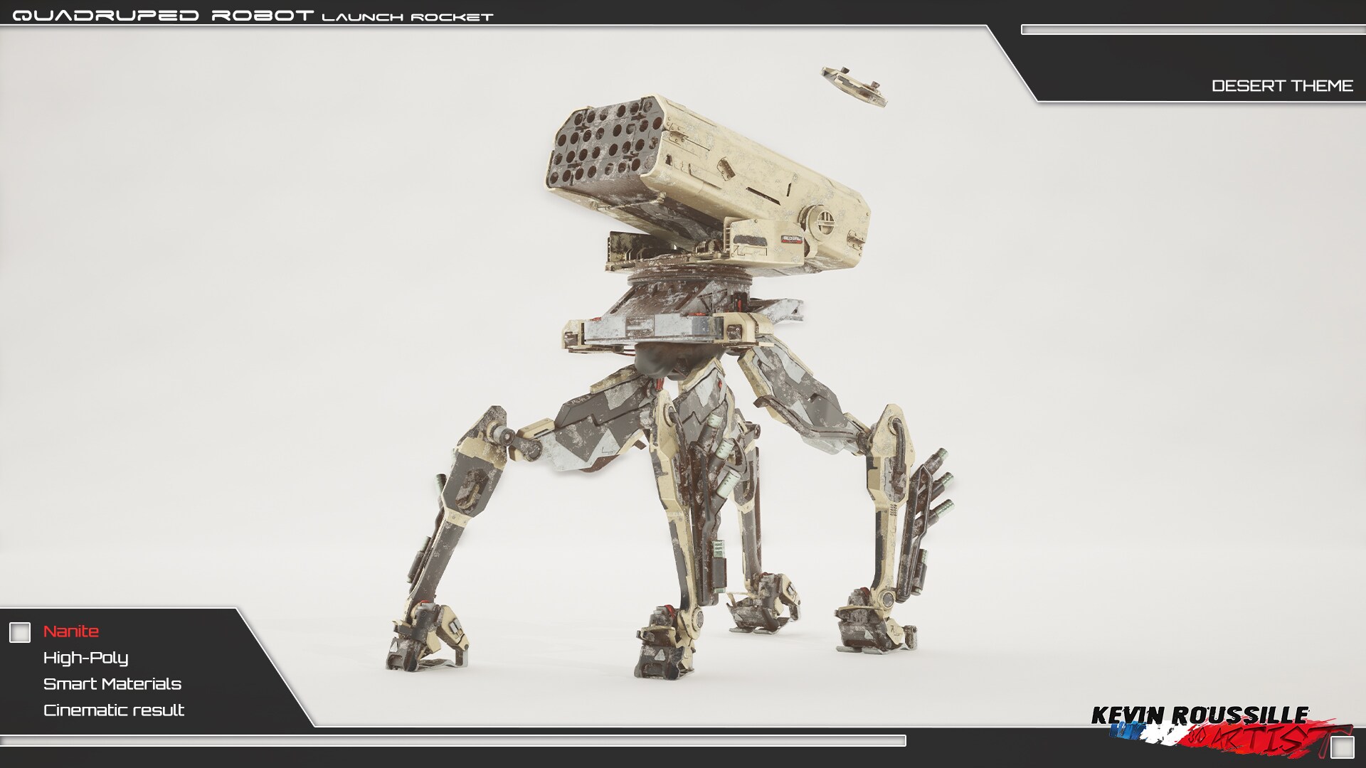 Rocket Launcher Robot, 카테고리 캐릭터 - UE 마켓플레이스