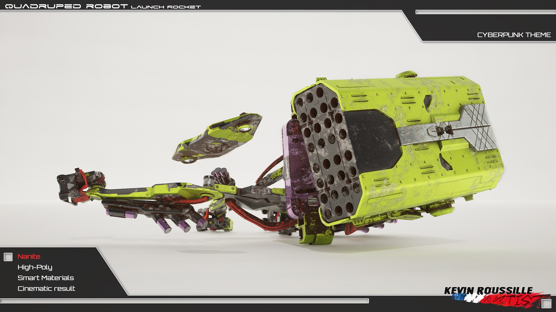 Rocket Launcher Robot, 카테고리 캐릭터 - UE 마켓플레이스