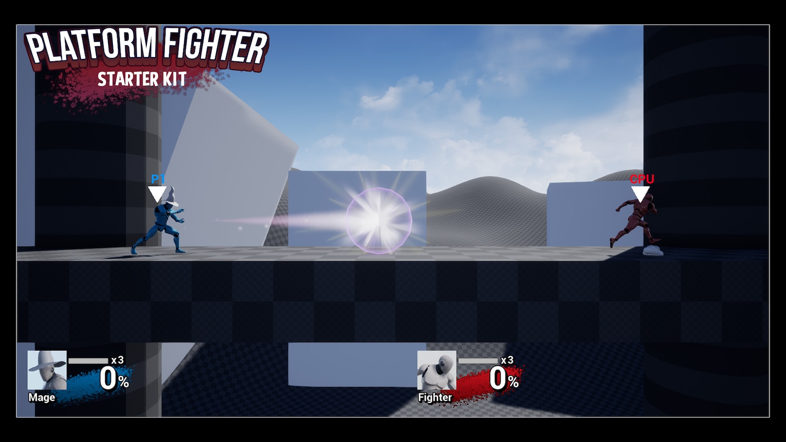 Platform Fighter Starter Kit in Blueprints - UE Marketplace