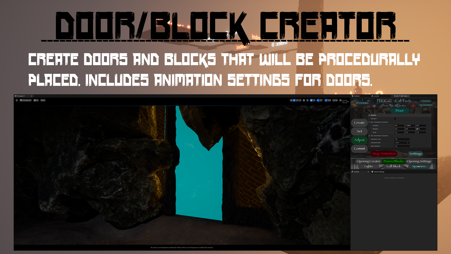 Procedural Level Ultimate Generator：ブループリント - UE マーケットプレイス