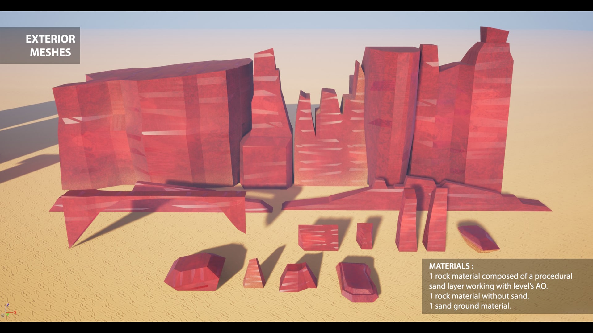 LOWPOLY CANYON in Environments - UE Marketplace