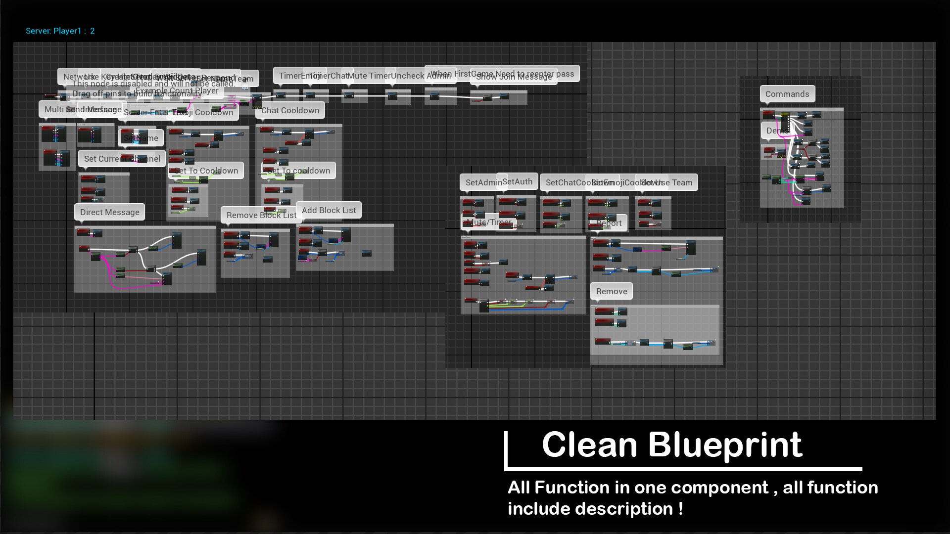 Pin Multiplayer Pro Chat Time System in Blueprints - UE Marketplace