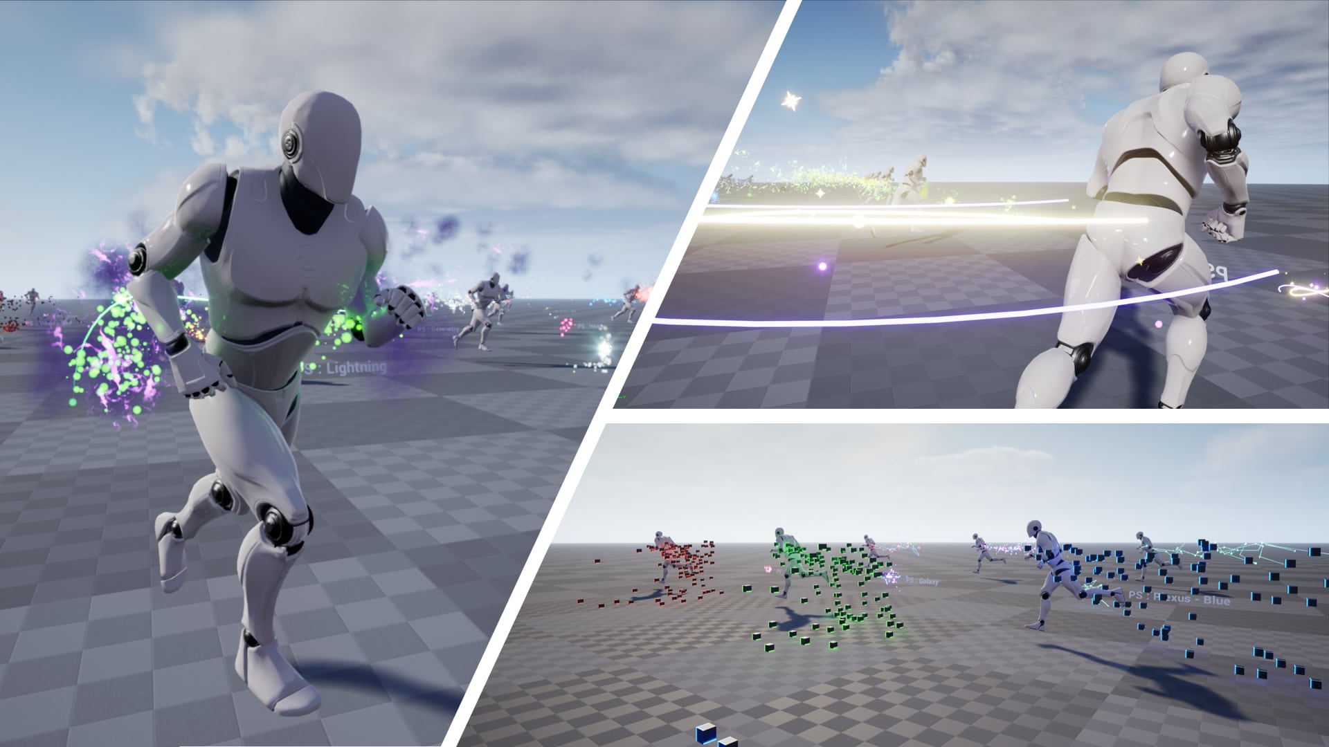 Hand Trails VFX in Visual Effects - UE Marketplace