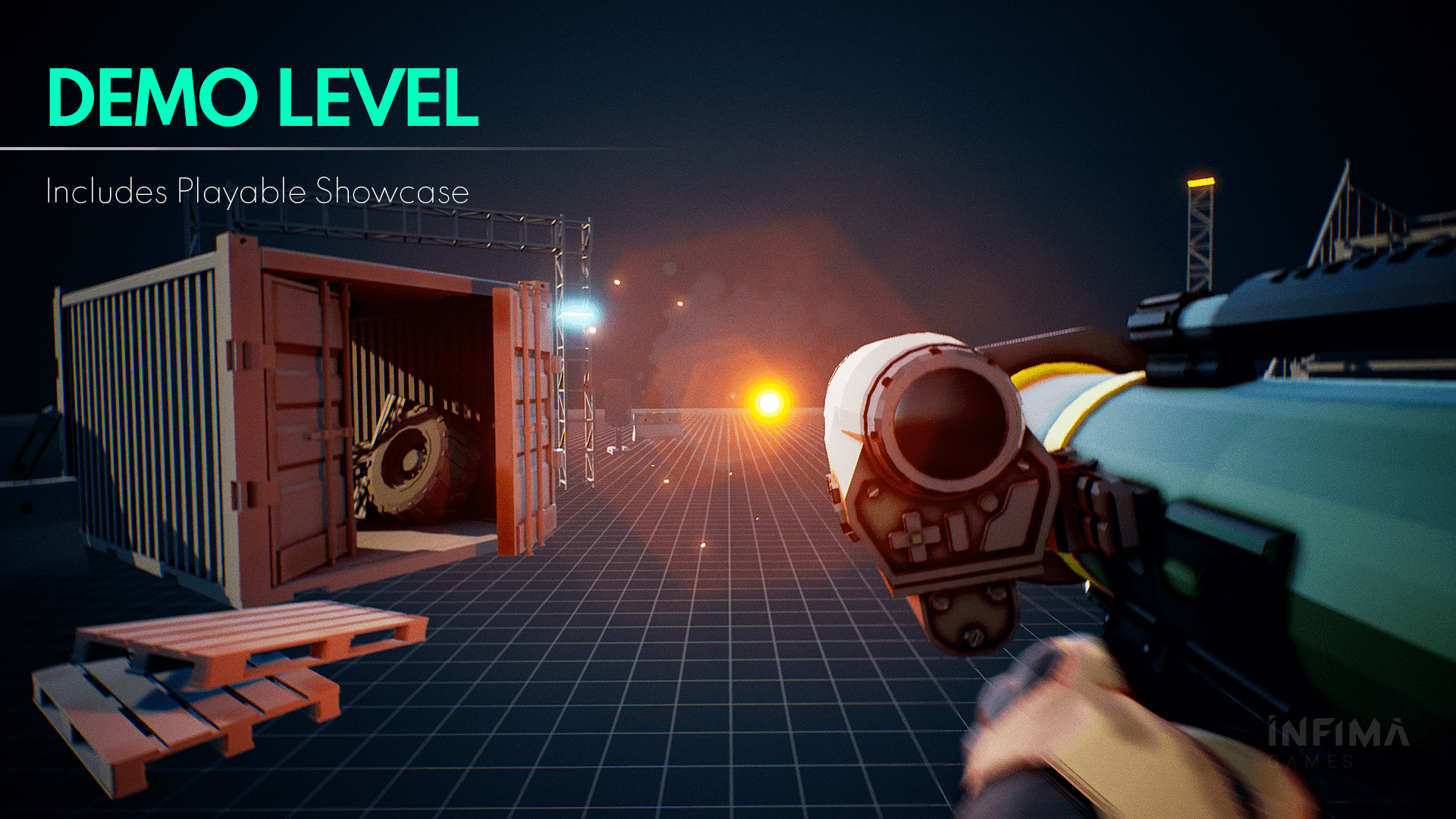 Low Poly Animated - Modern Guns Pack