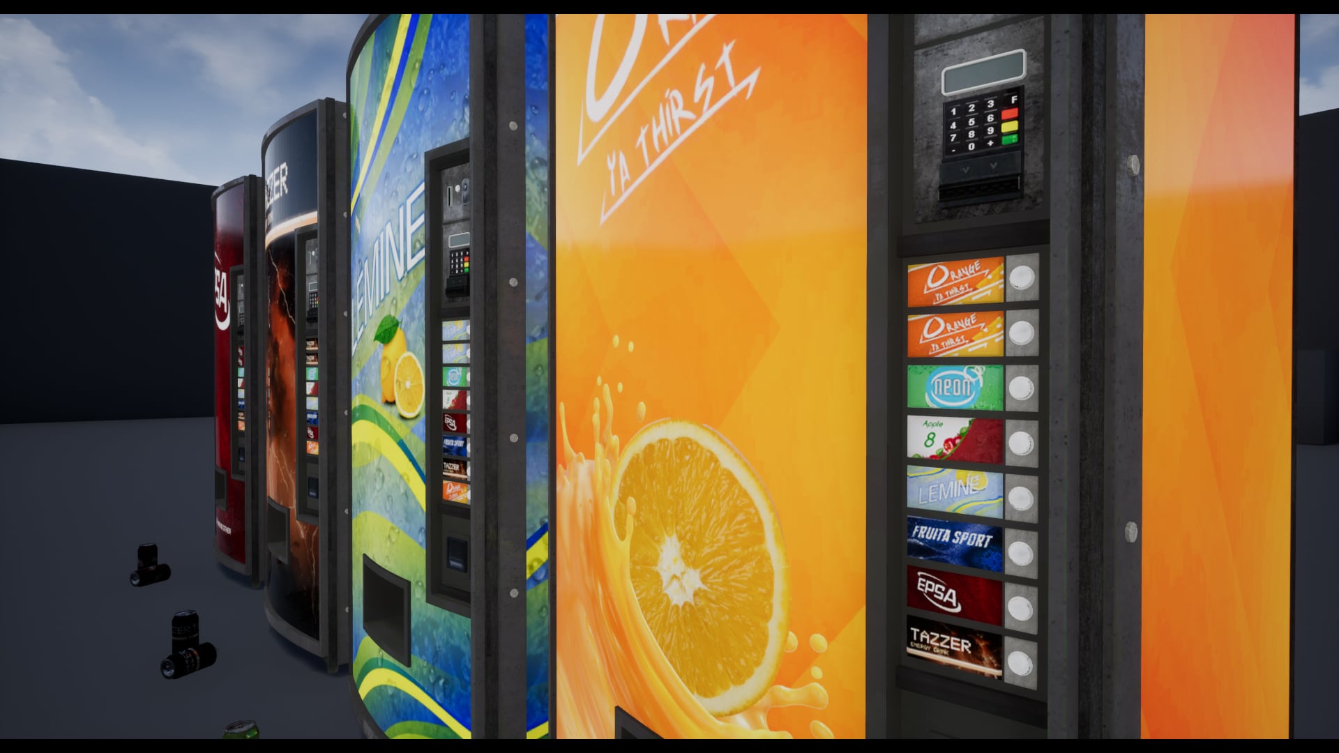Soda Can + Vending Machine Pack in Props - UE Marketplace
