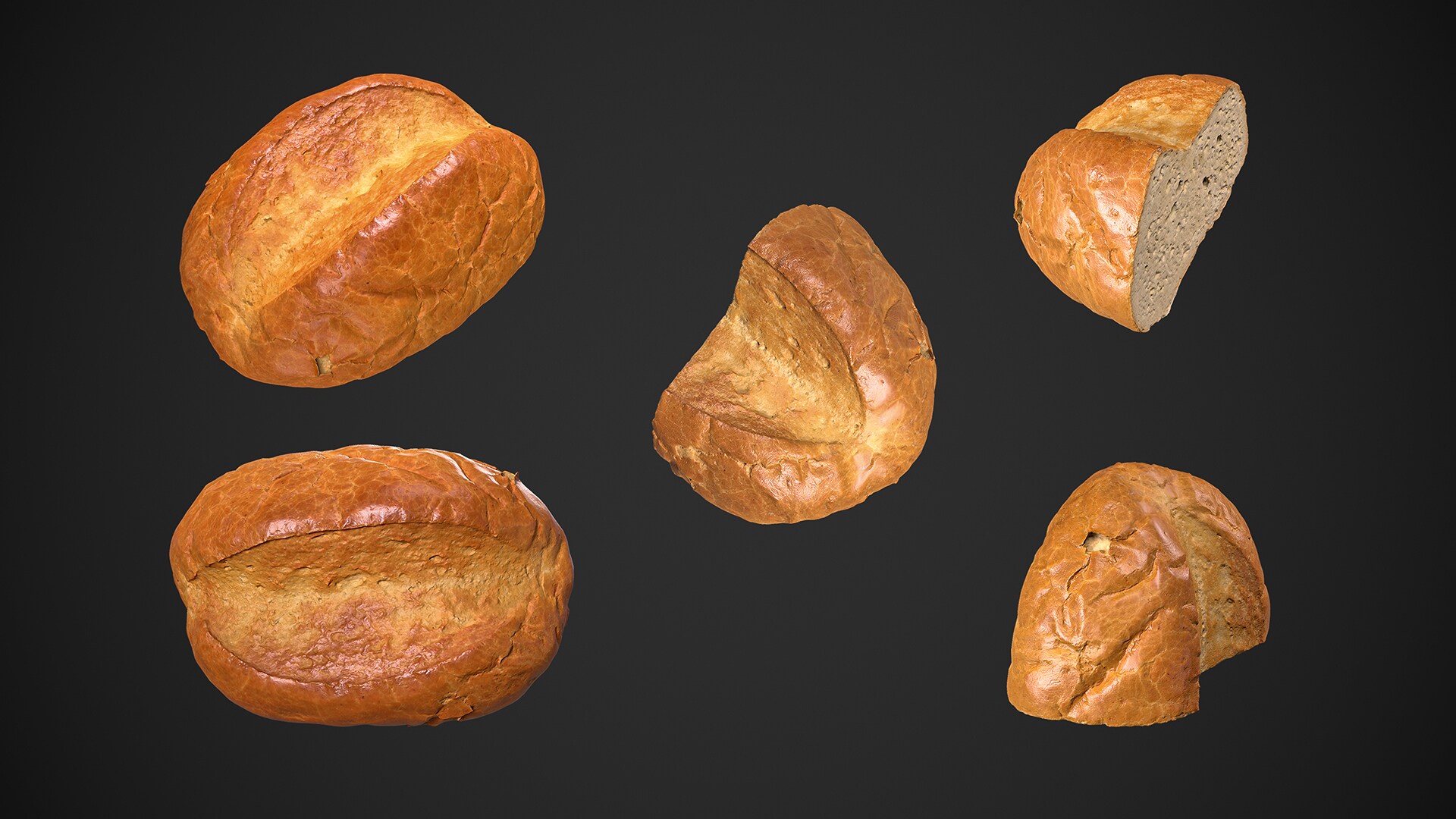 Food Props: Bread Bakery vol.2 in Props - UE Marketplace