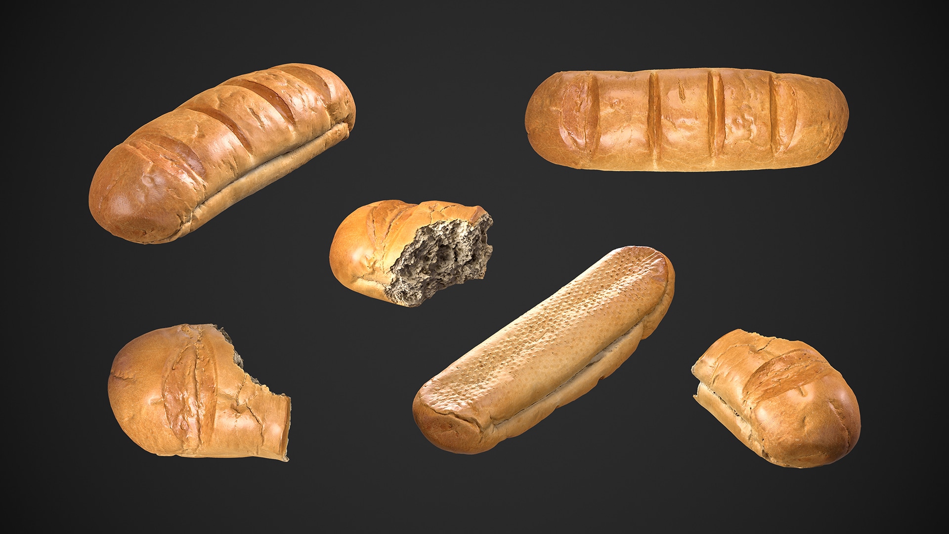 Food Props: Bread Bakery vol.2 in Props - UE Marketplace