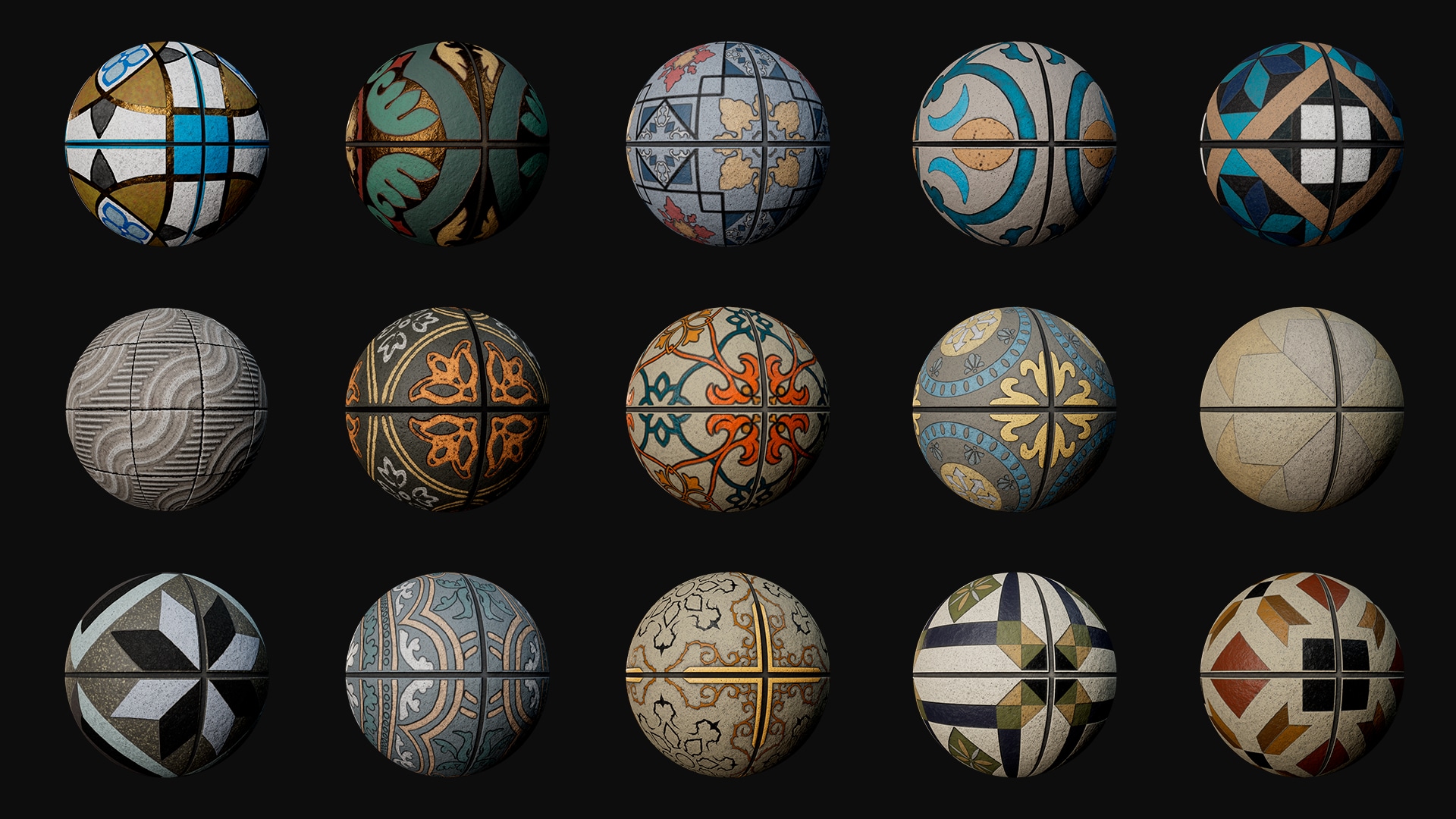 在材质创建的Super Pack Textures 6 - 虚幻引擎商城