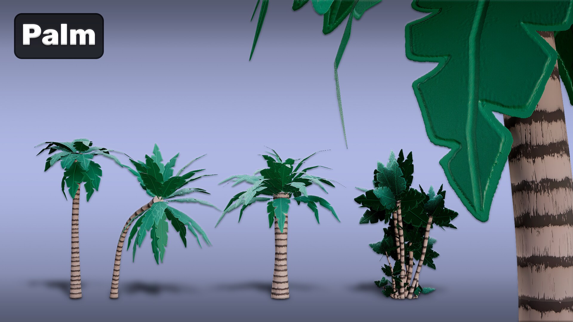 200x Stylized Trees Mega Pack, 카테고리 소품 - UE 마켓플레이스