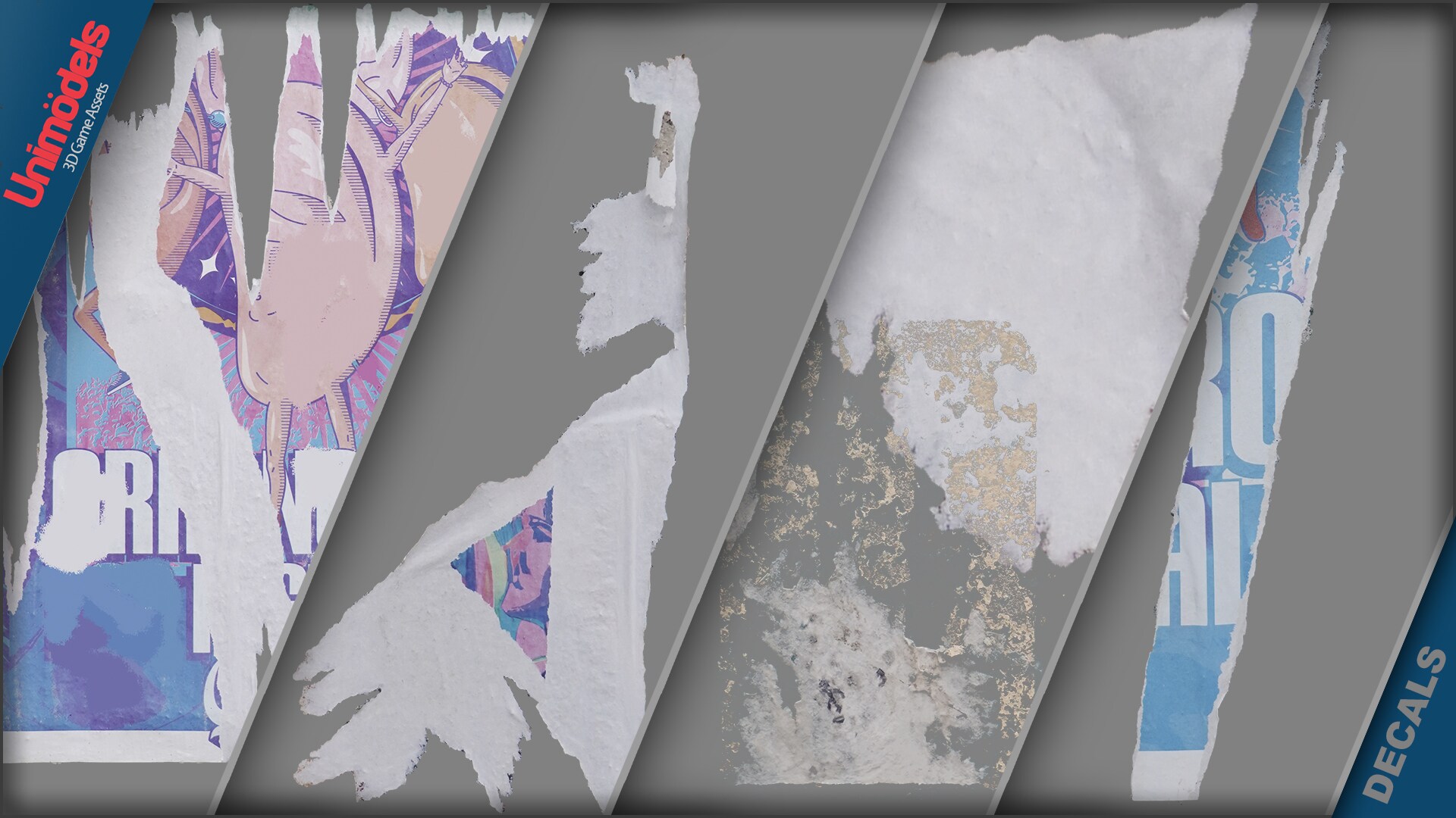Decals Papers Vol. 3, 카테고리 머티리얼 - UE 마켓플레이스