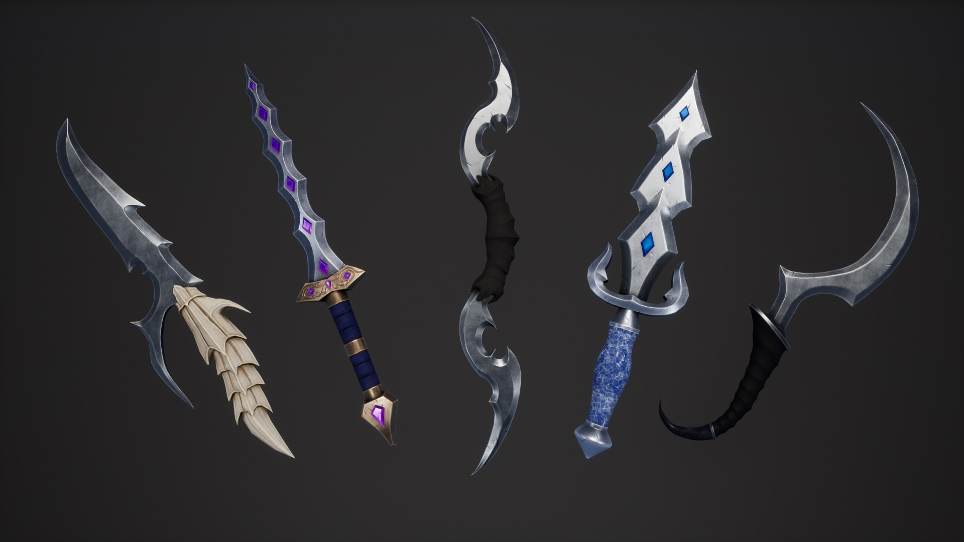 Stylized Fantasy Weapons Vol 01 - Daggers in Weapons - UE Marketplace