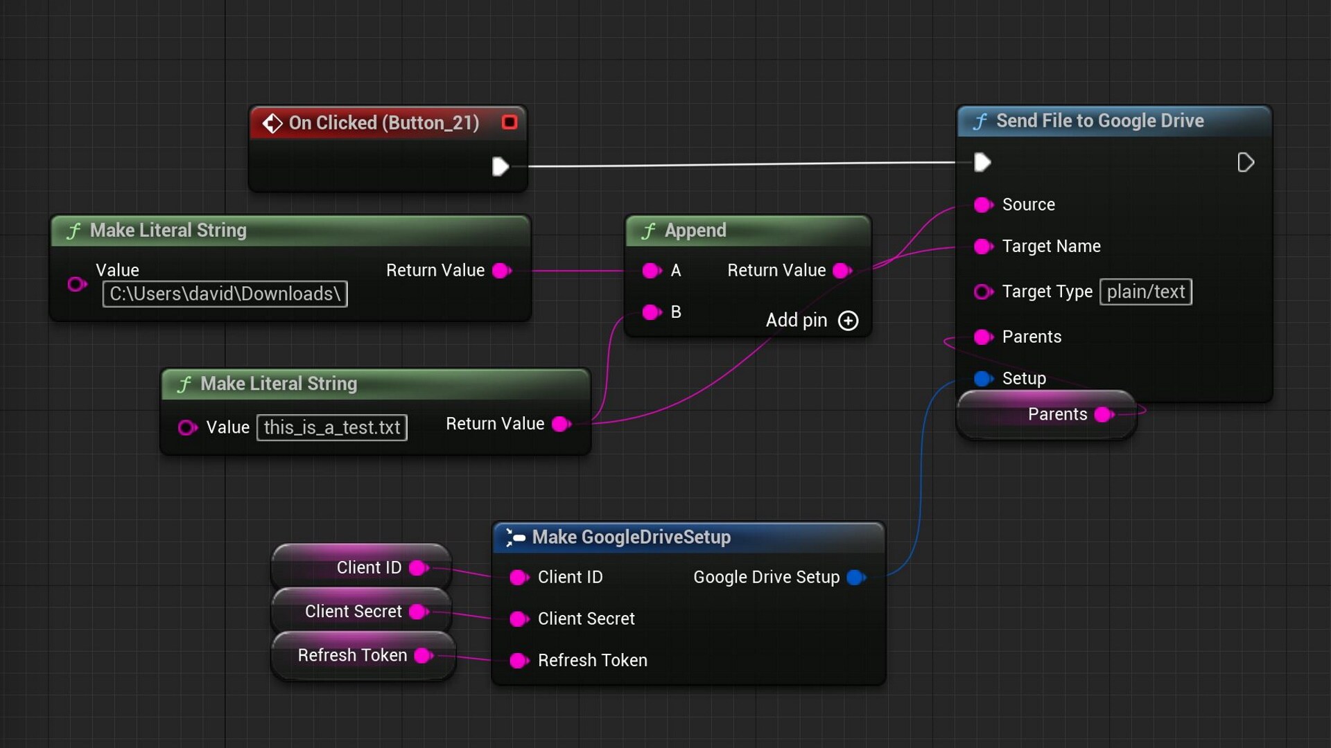 Drive Messenger in Code Plugins - UE Marketplace