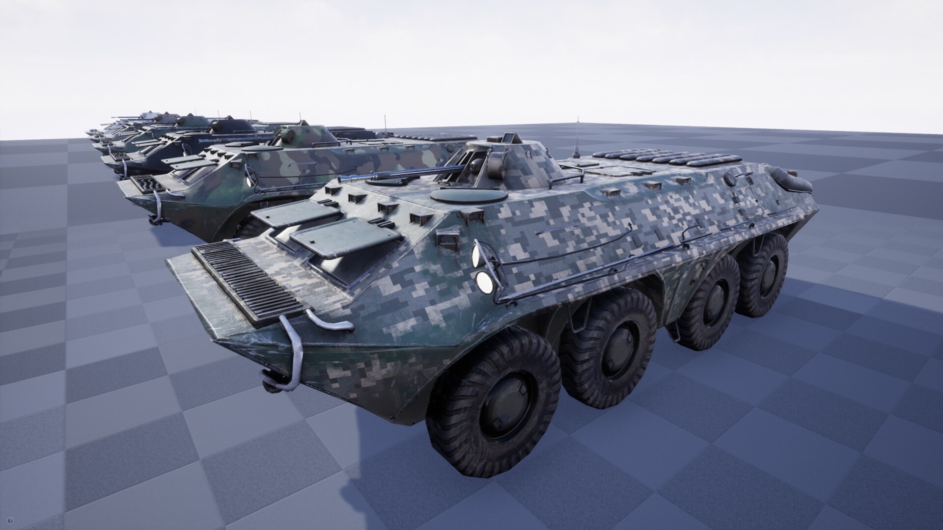 FREE - Asset - 4.26 - 4.27 - [Functional] 6 Versions APC Military ...