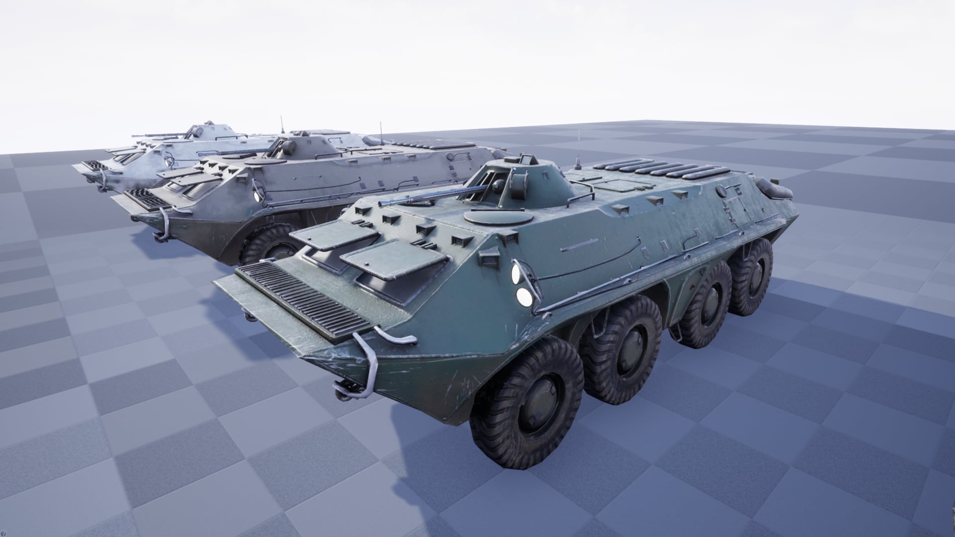 FREE - Asset - 4.26 - 4.27 - [Functional] 6 Versions APC Military ...