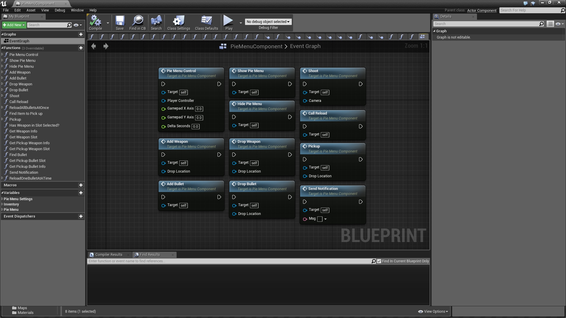 Pie Menu in Blueprints - UE Marketplace