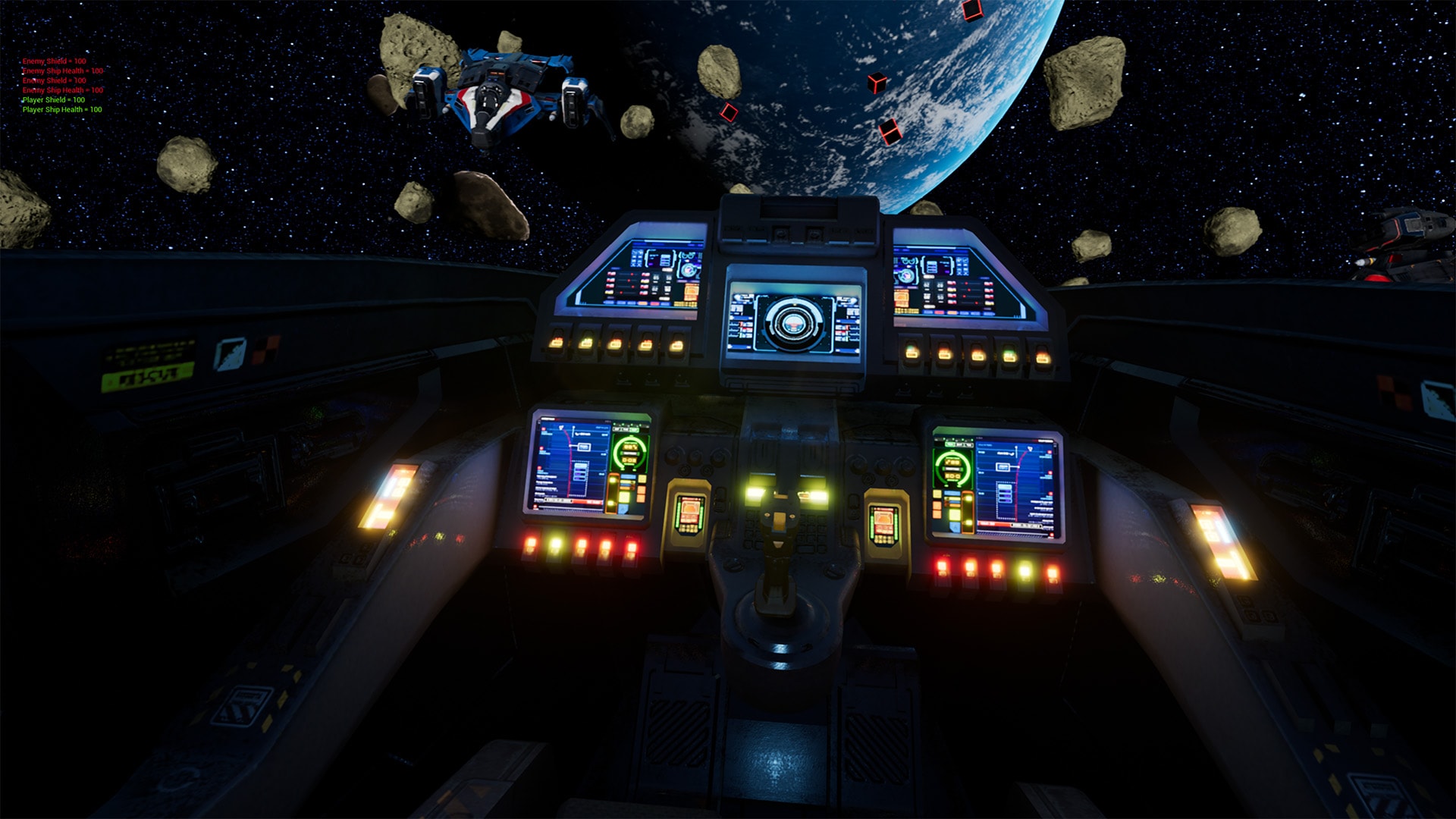 Spaceship - Modular Pirate Fighter in Props - UE Marketplace