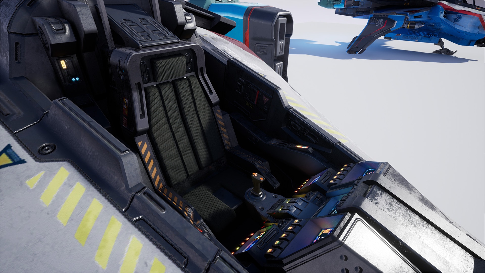 Spaceship - Modular Pirate Fighter in Props - UE Marketplace