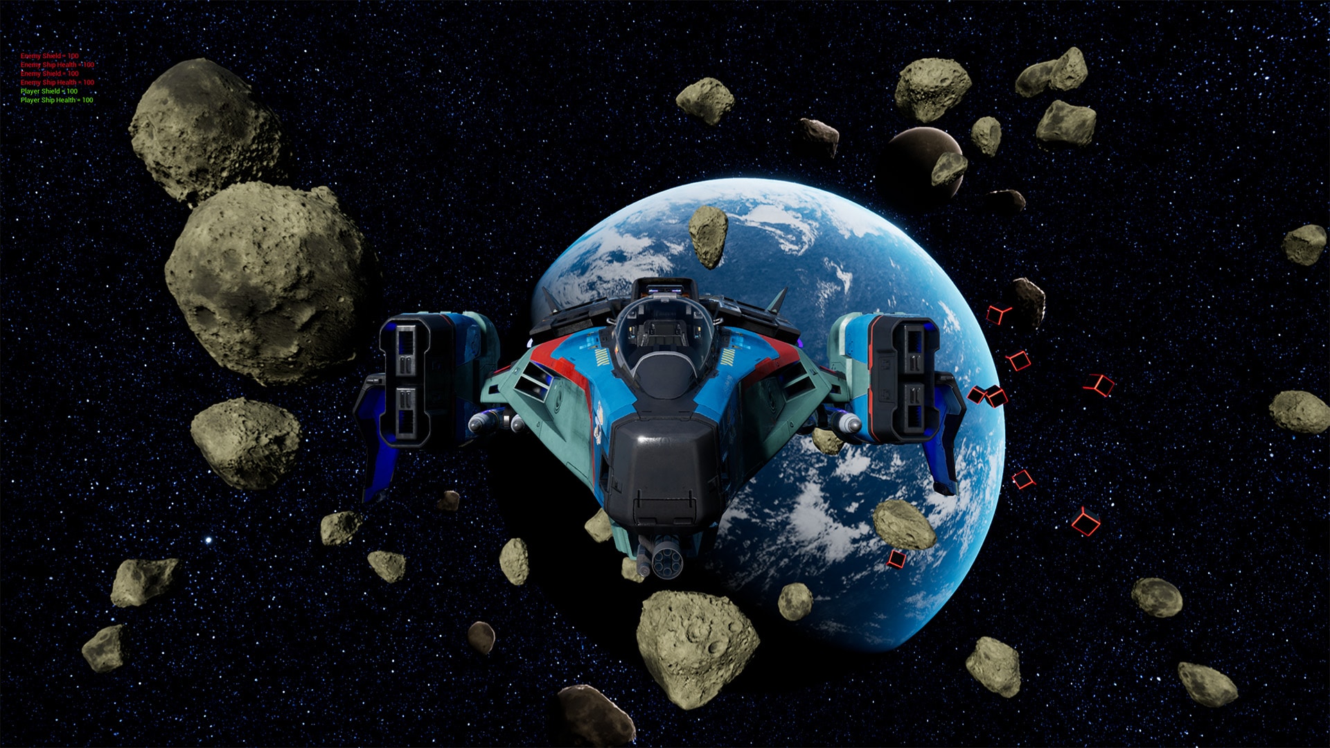 Spaceship - Modular Pirate Fighter in Props - UE Marketplace