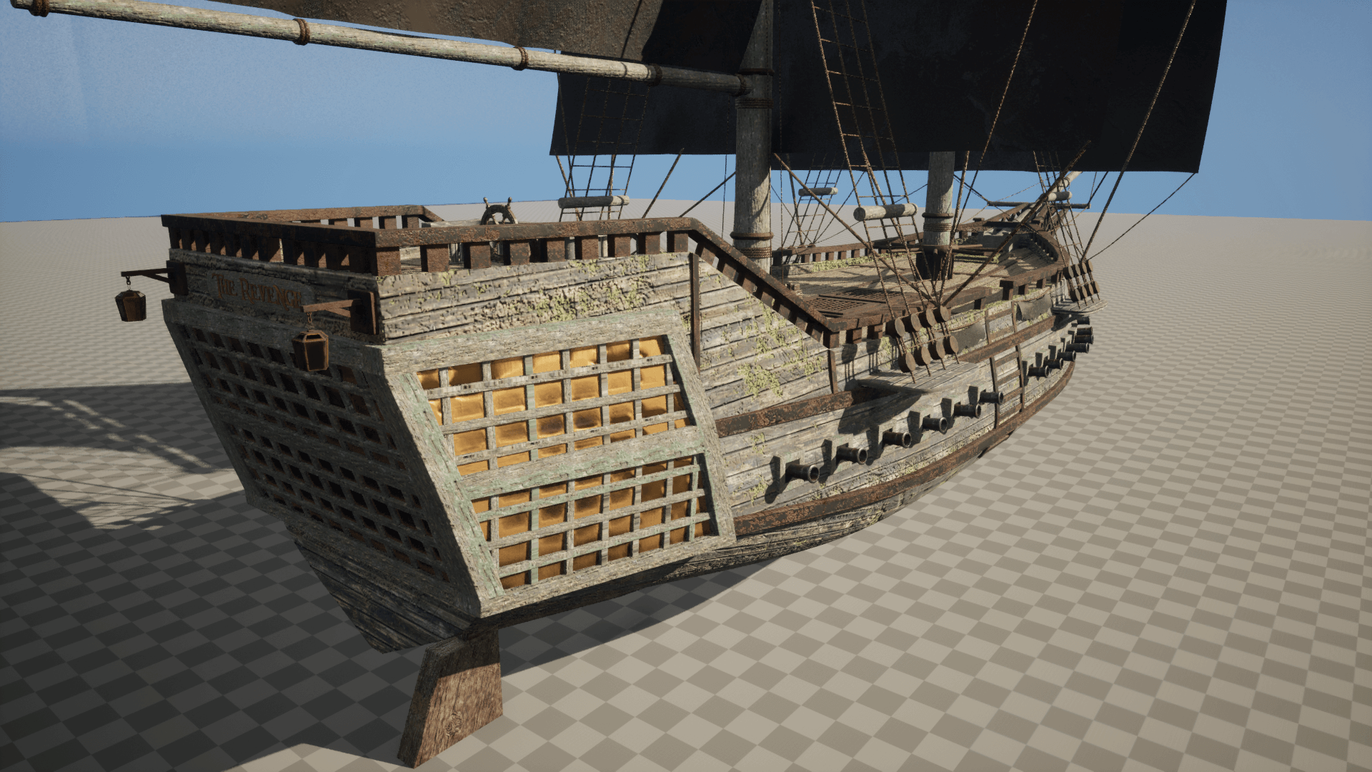 Pirate Ship In Props UE Marketplace Pirate Ship In Props UE Marketplace