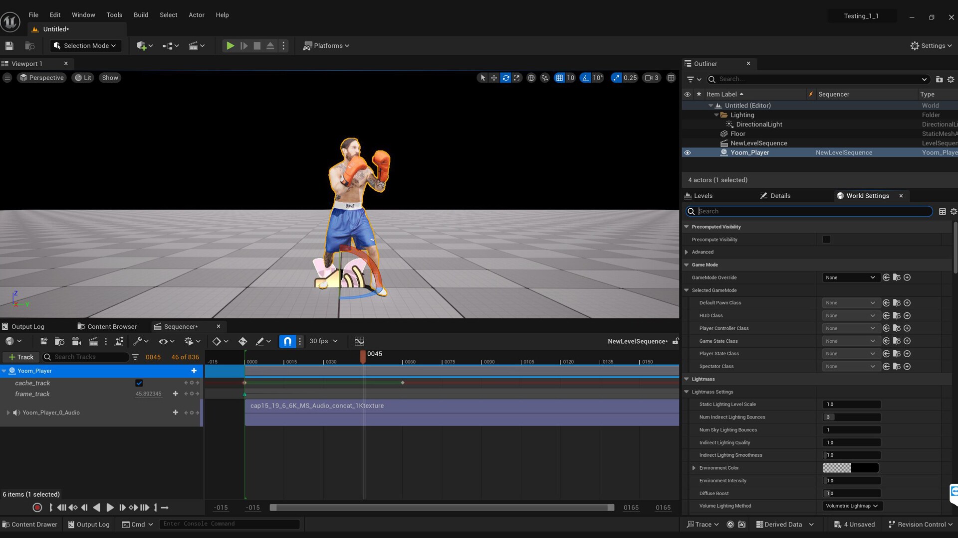 在代码插件创建的yoom Volumetric Plugin 虚幻引擎商城