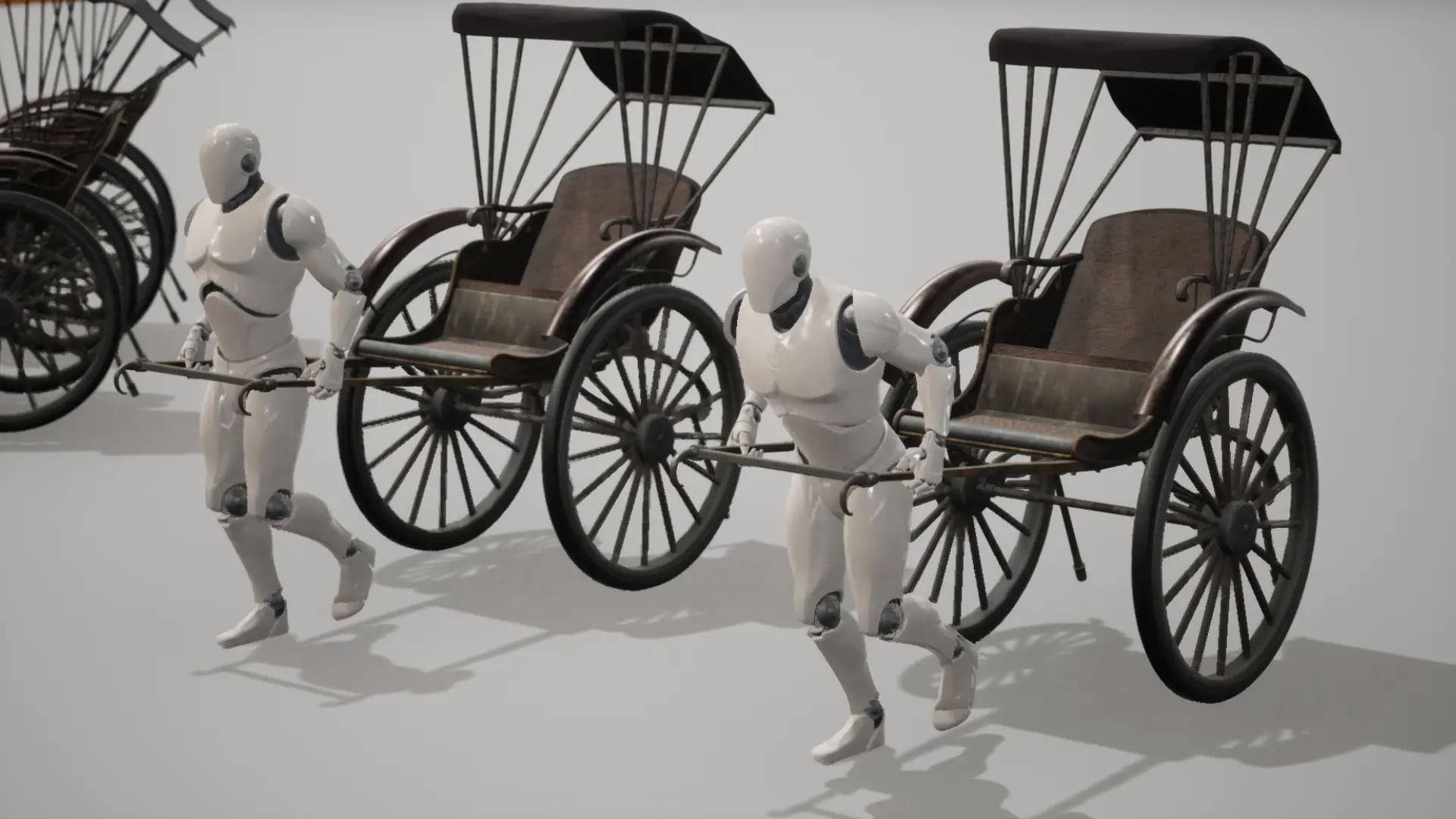 Human Wagon Rickshaw With Animations Download - Asset Unreal Human Wagon Rickshaw With Animations Download - Asset Unreal