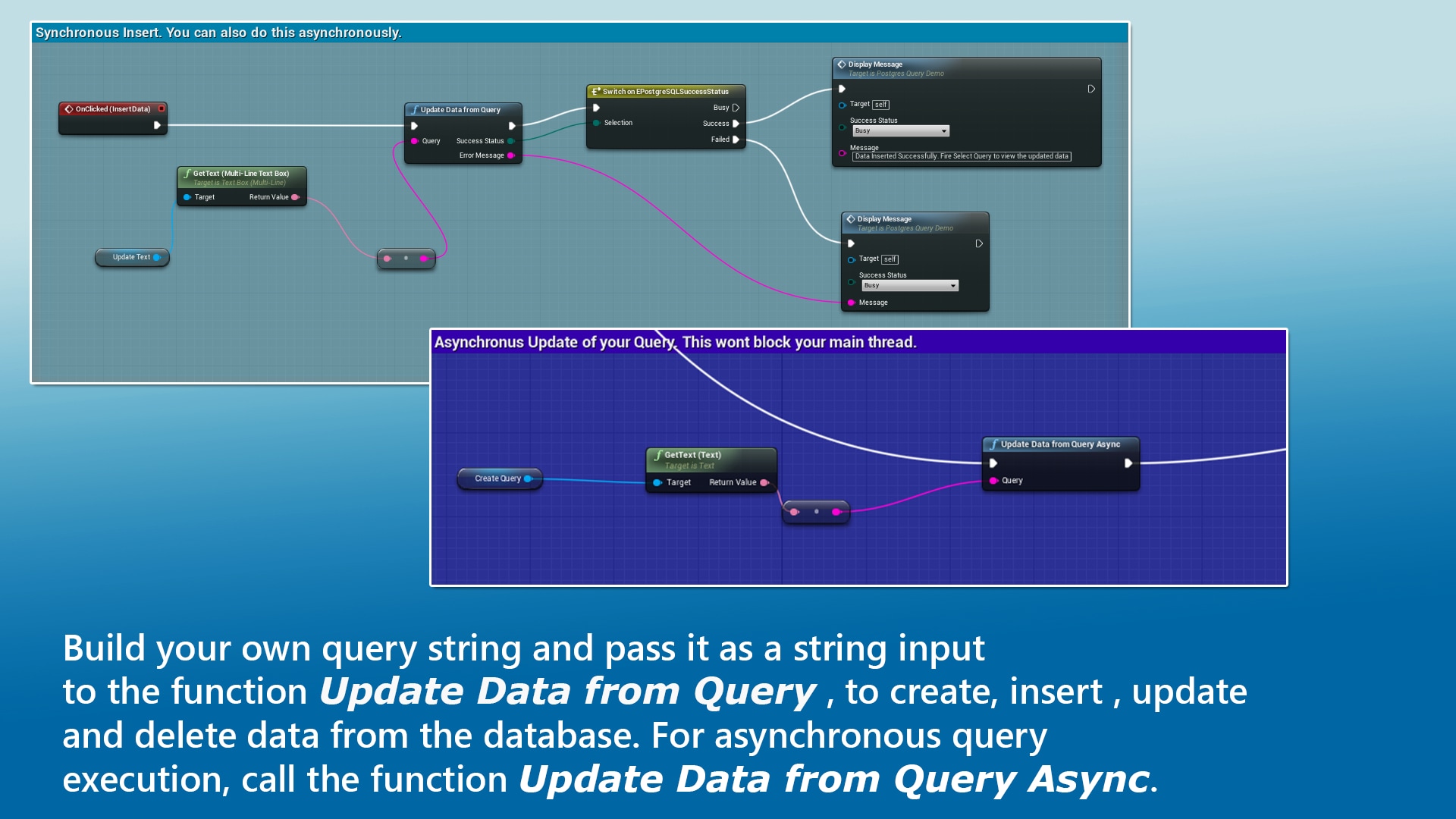 PostgreSQL Integration in Code Plugins - UE Marketplace PostgreSQL Integration in Code Plugins - UE Marketplace