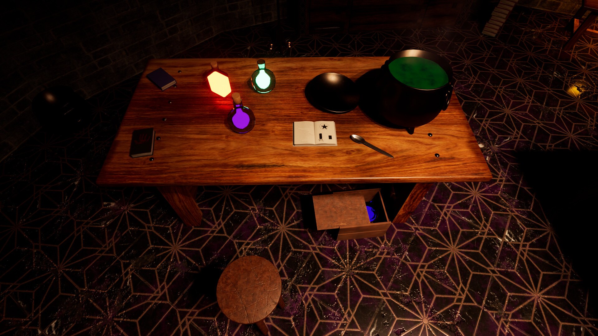 Wizard Alchemy Lab in Environments - UE Marketplace
