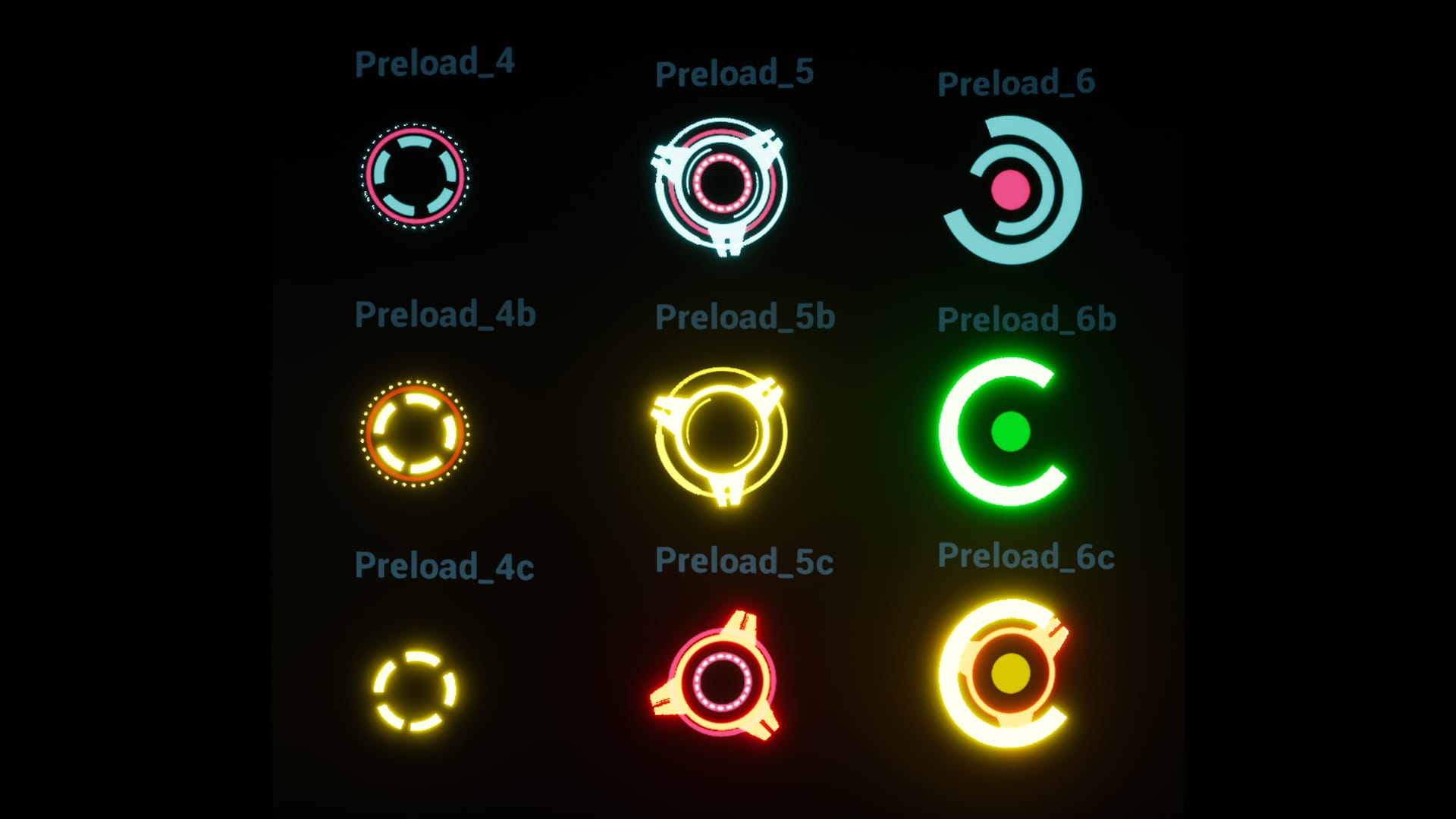 CUSTOMIZED PRELOAD MATERIAL in 2D Assets - UE Marketplace