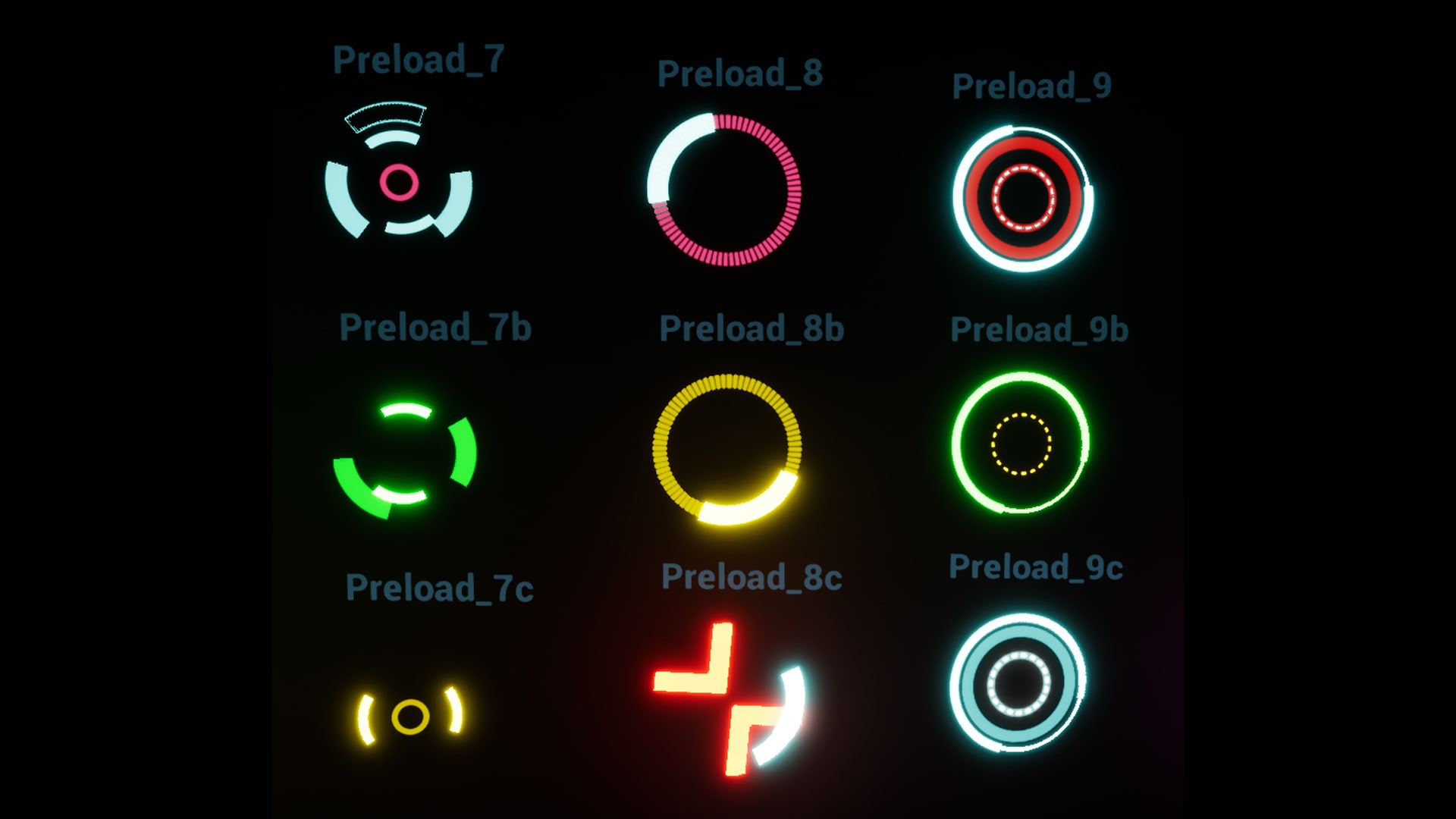 CUSTOMIZED PRELOAD MATERIAL in 2D Assets - UE Marketplace